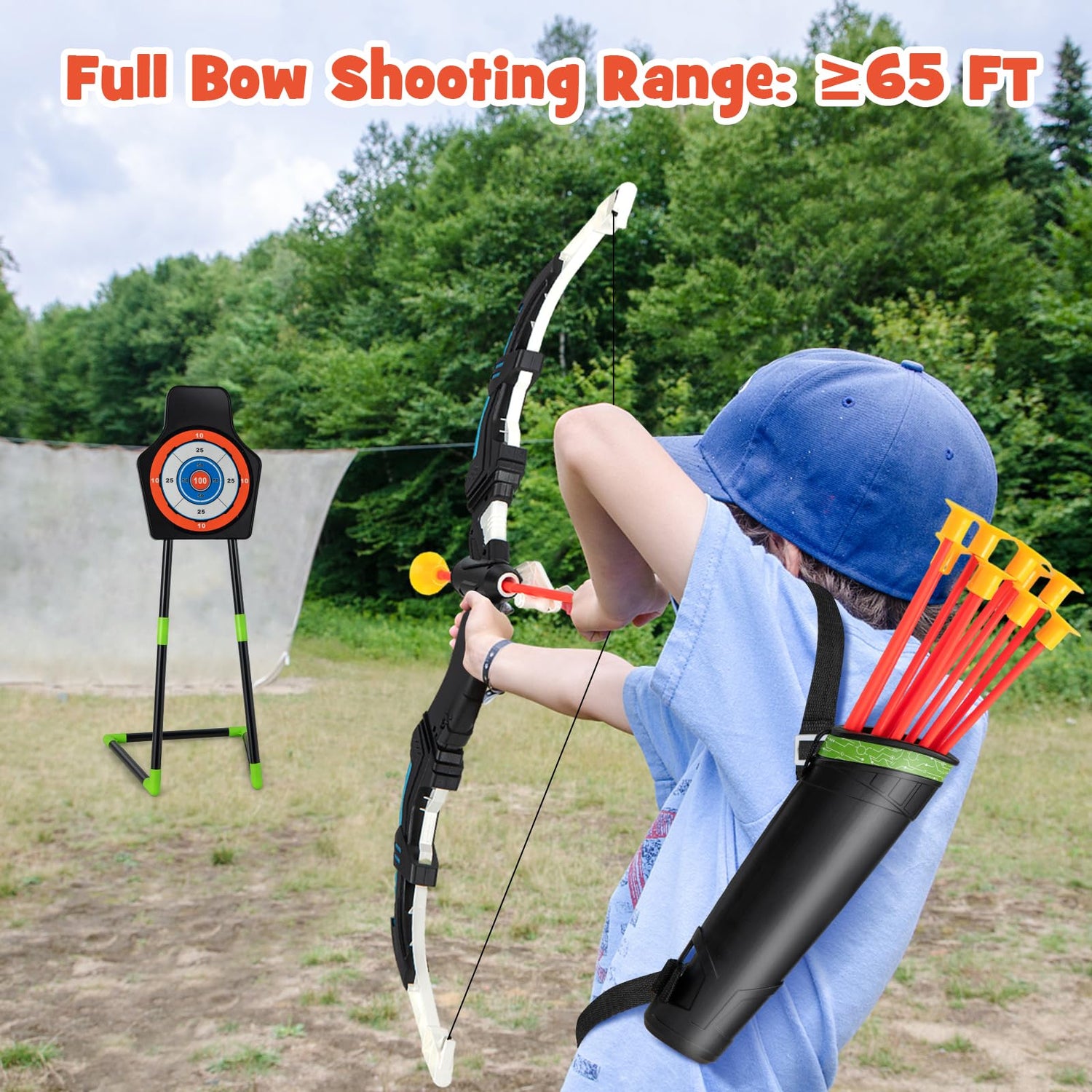 Goplus 2 Pack Bow and Arrow Set for Kids – GoplusUS