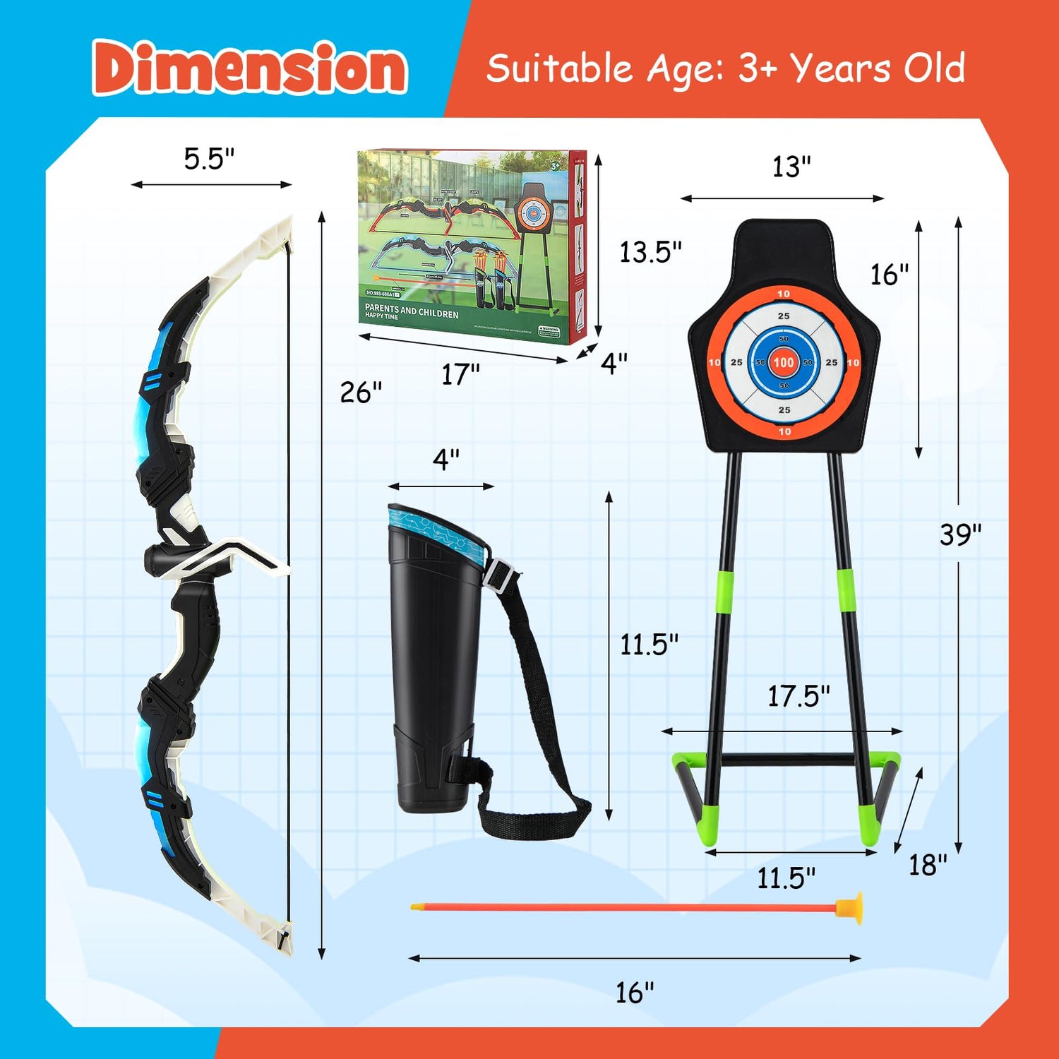 Goplus 2 Pack Bow and Arrow Set for Kids – GoplusUS