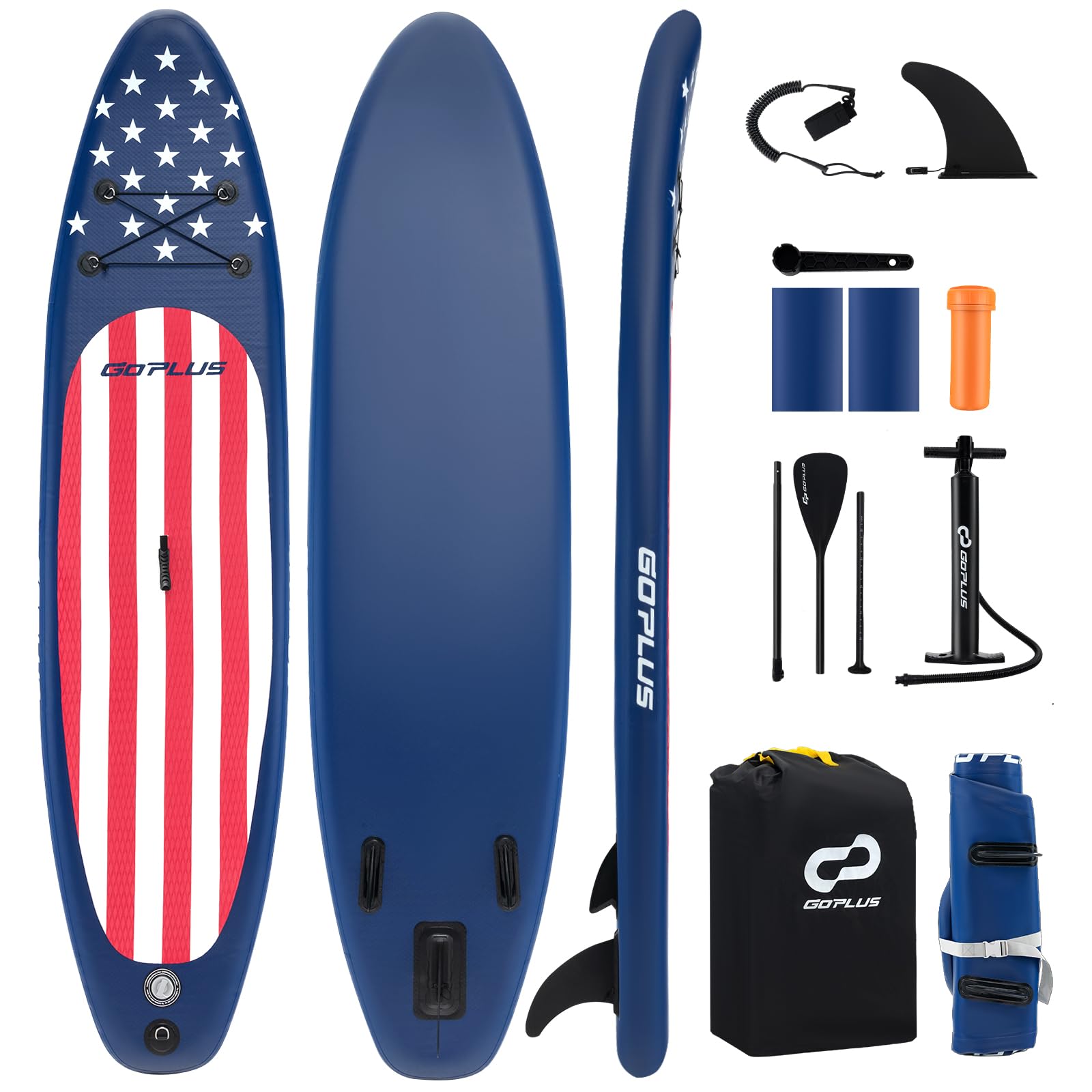 Goplus Inflatable Stand Up Paddle Board, 10FT SUP – GoplusUS
