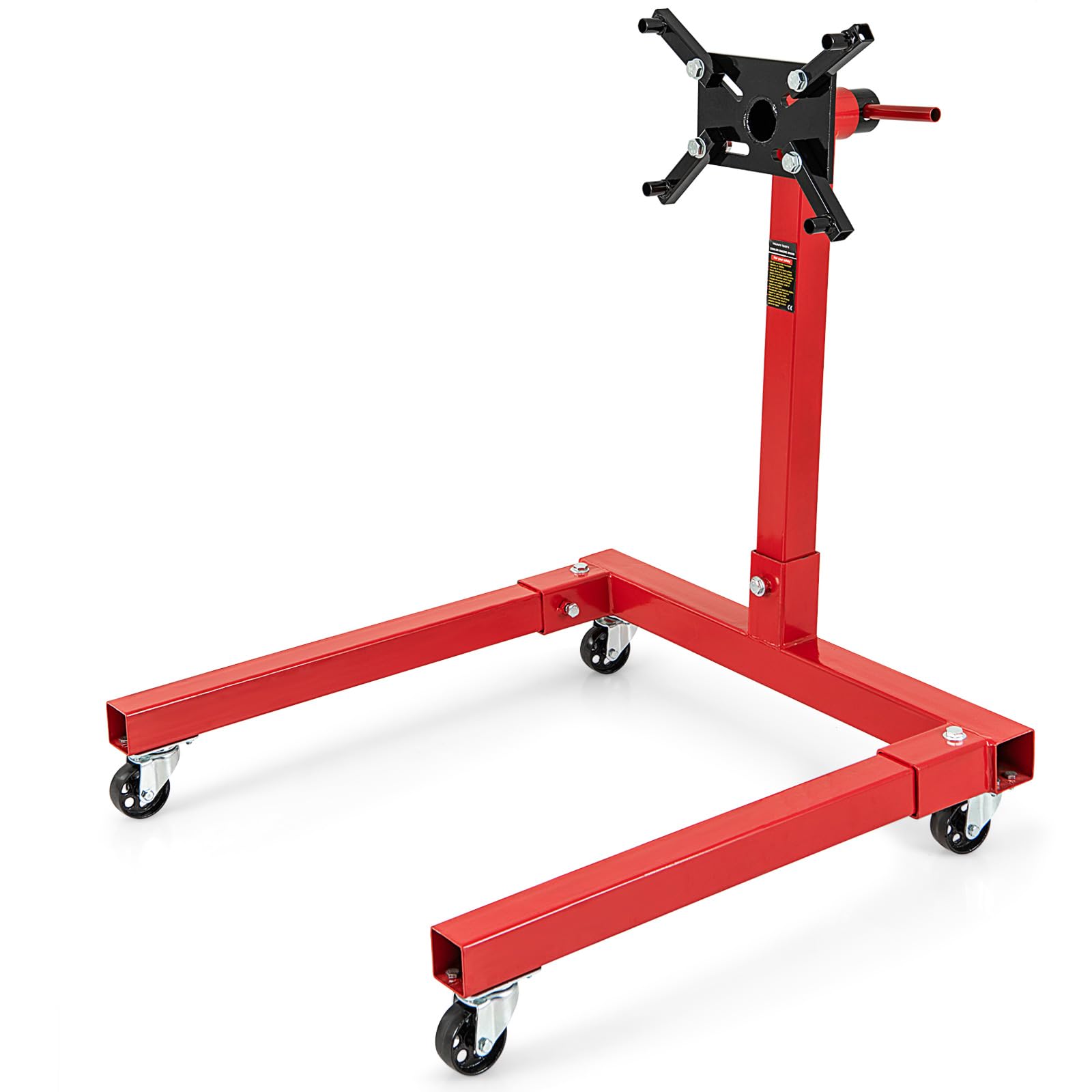 Goplus Engine Stand, 1500 LBS (3/4 Ton) Motor Stand with 4 Wheels ...