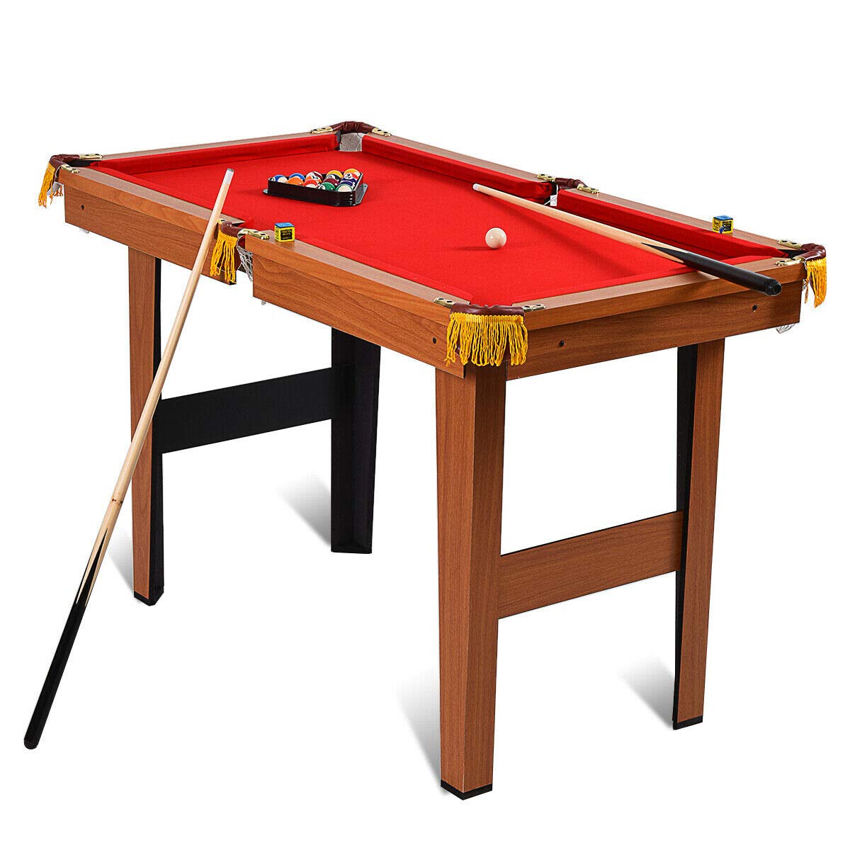 Goplus 47"/48" Billiard Table, Indoor Pool Game Table – GoplusUS