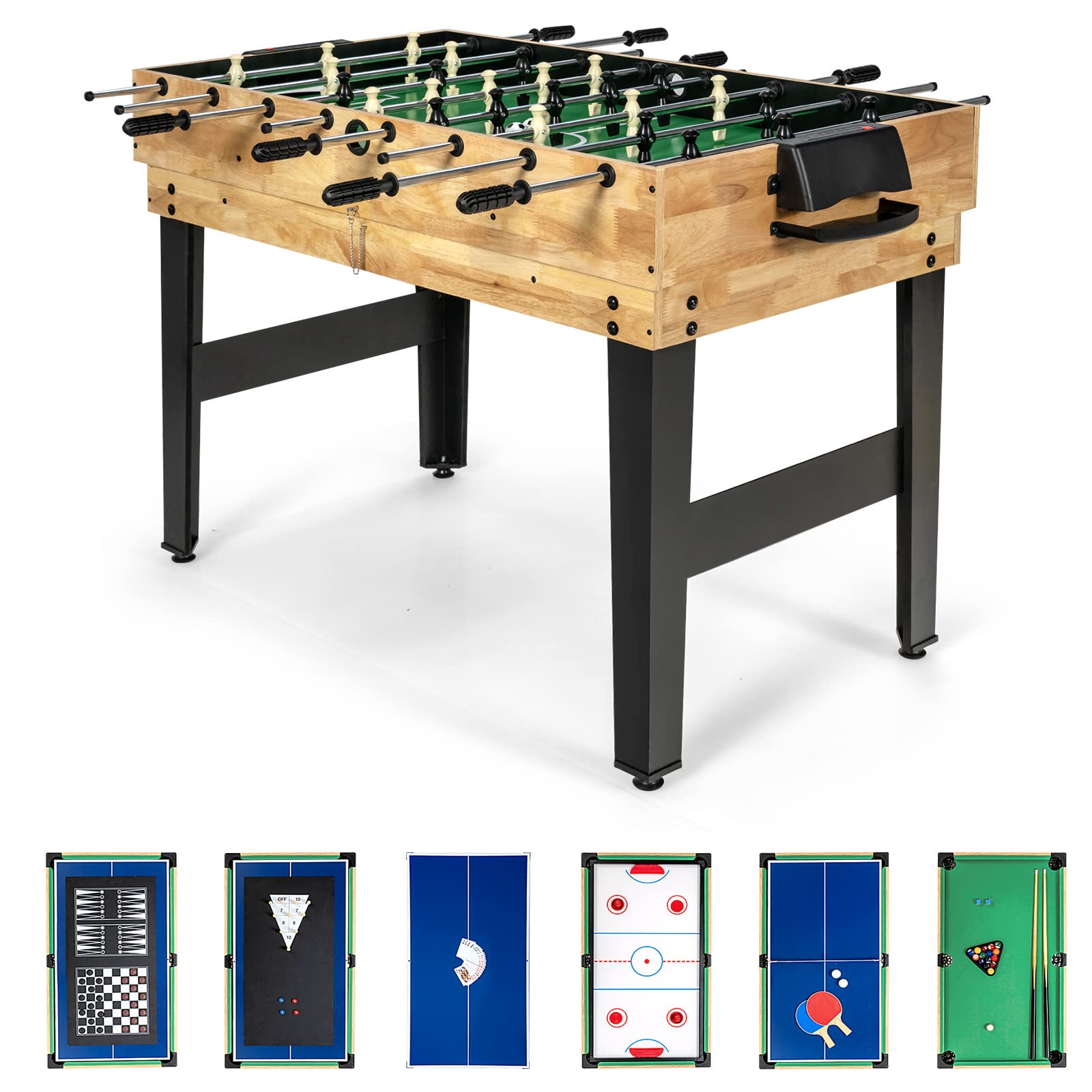 10-in-1 Combination Multi Game Table Set – GoplusUS